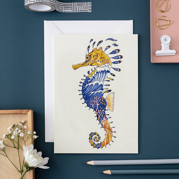 Seahorse - Card | The DM Collection