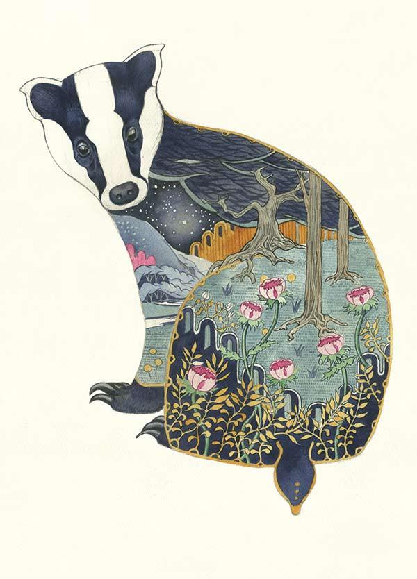 Badger - Print – The DM Collection