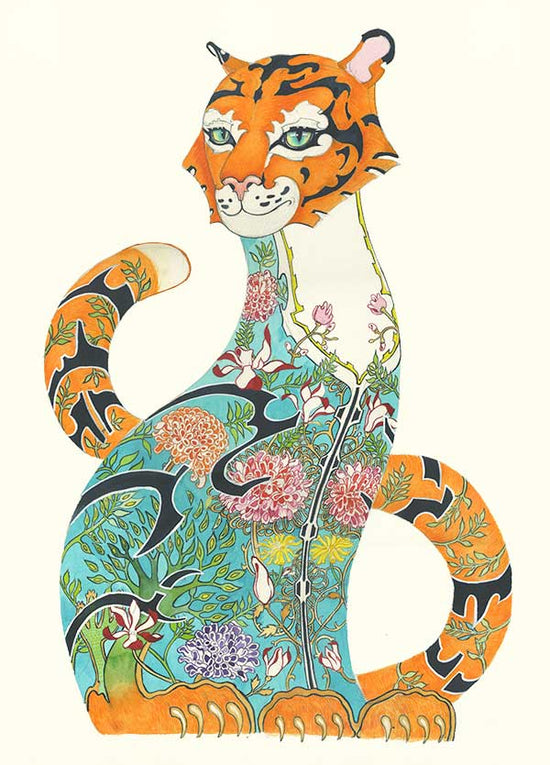 Tiger in the Jungle - Print – The DM Collection